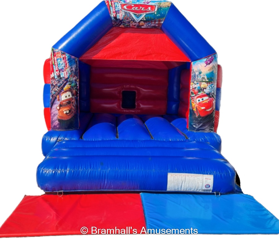 Disney's Cars Theme Bouncy Castle - 11ft x 15ft - Bouncy Castle Hire in ...